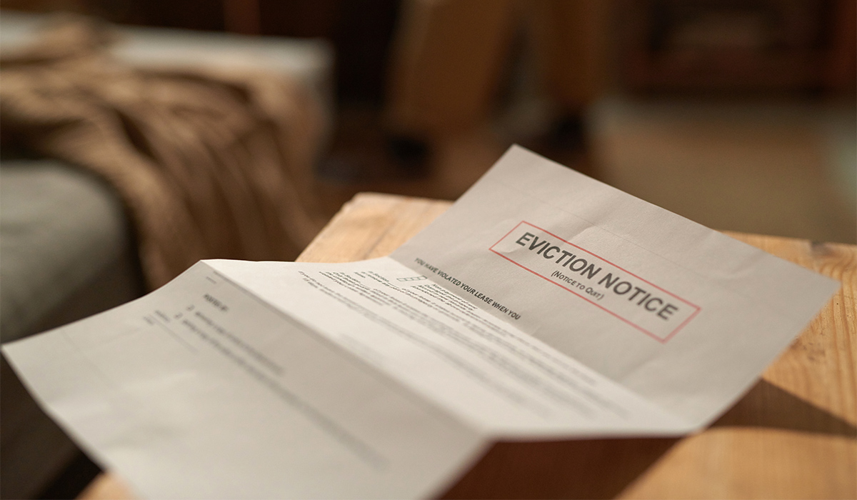 Record eviction notices as new rental rules came into force