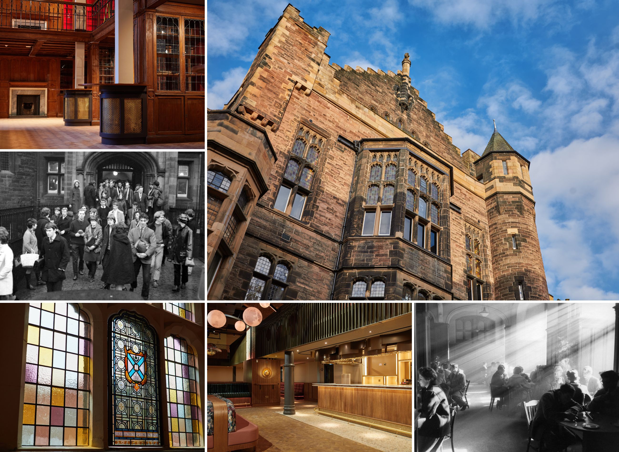 Edinburgh University’s historic student union reopens after extensive ...
