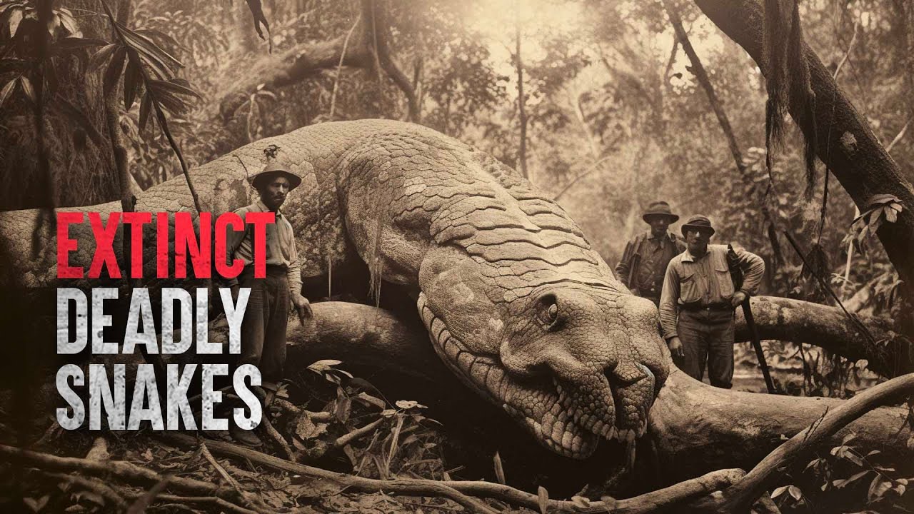 Discover the terrifying facts about the deadliest extinct snakes