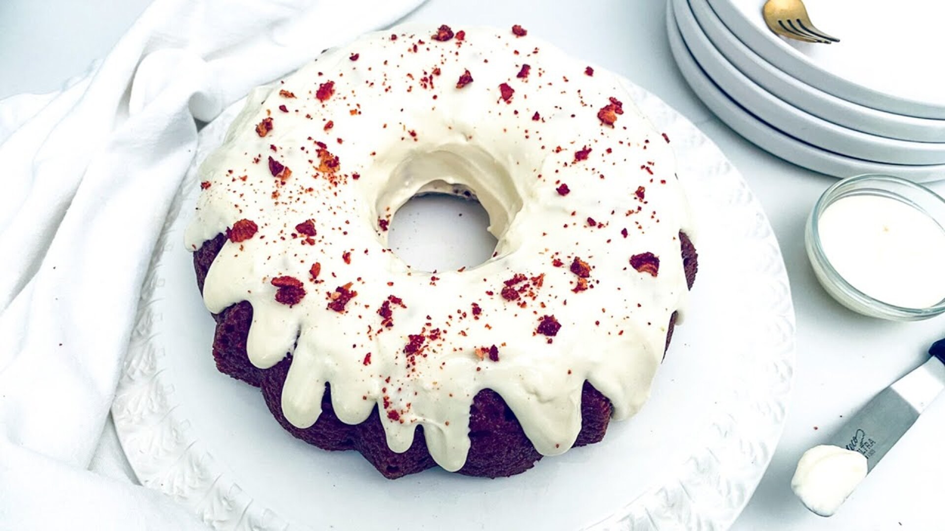 Naturally red velvet bundt cake recipe