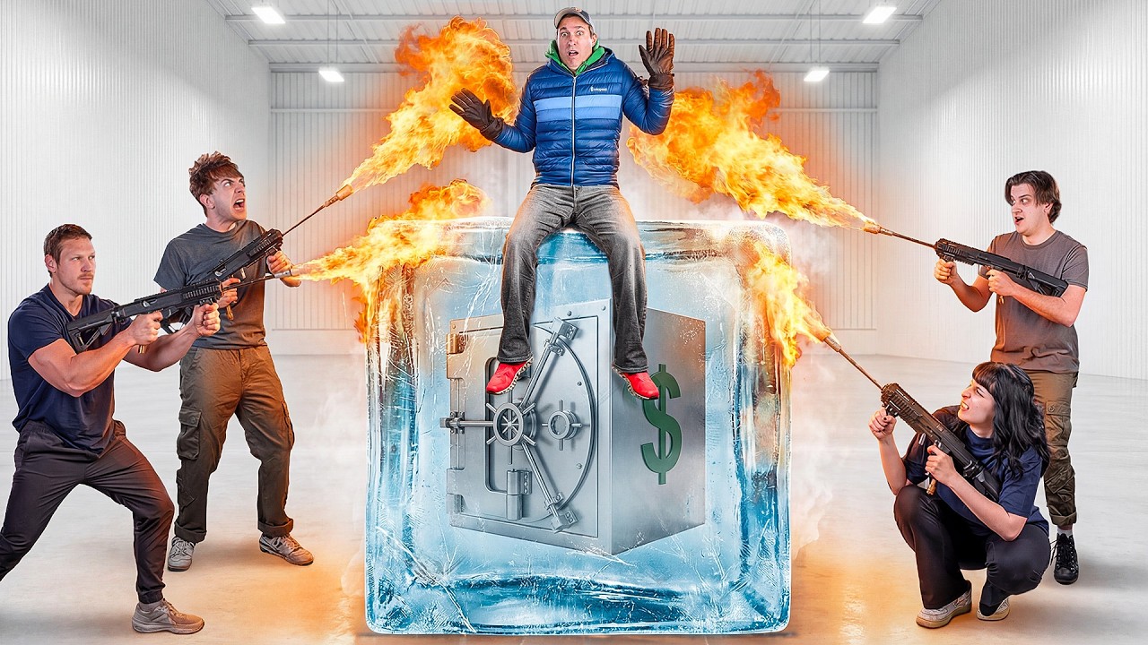 If your ice cube melts, you lose the money inside!