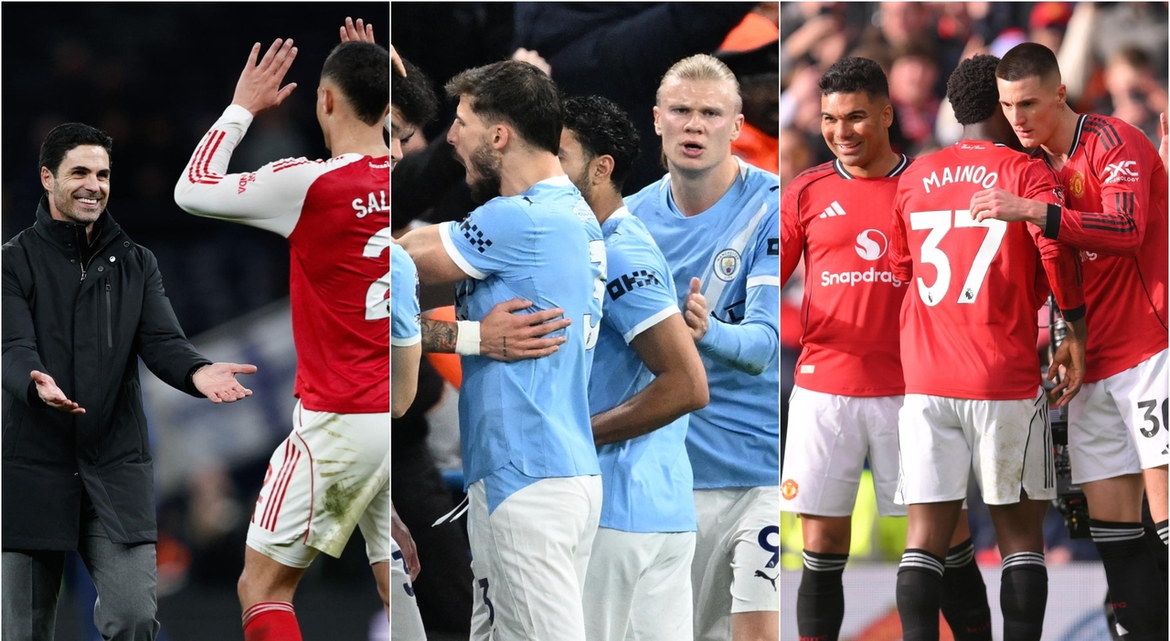 Aston Villa-Chelsea, Brighton-Arsenal, Manchester City-Nottingham ...