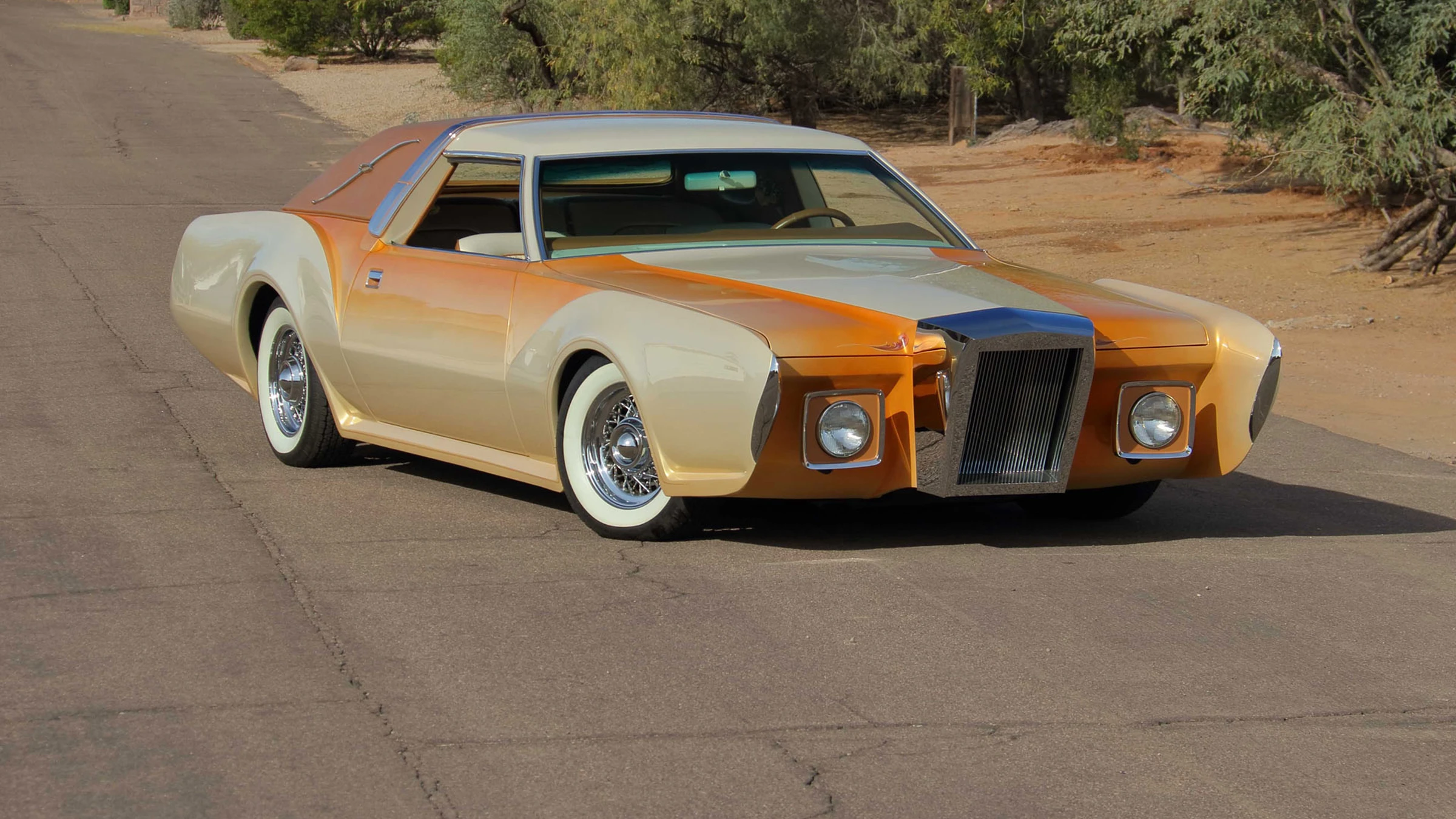 Granite-trimmed 1973 Lincoln 'Bugazzi' custom heads to Mecum auction in ...