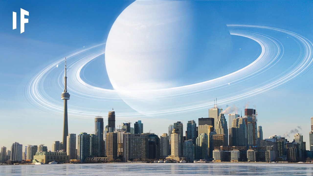What would happen if Saturn replaced our moon?