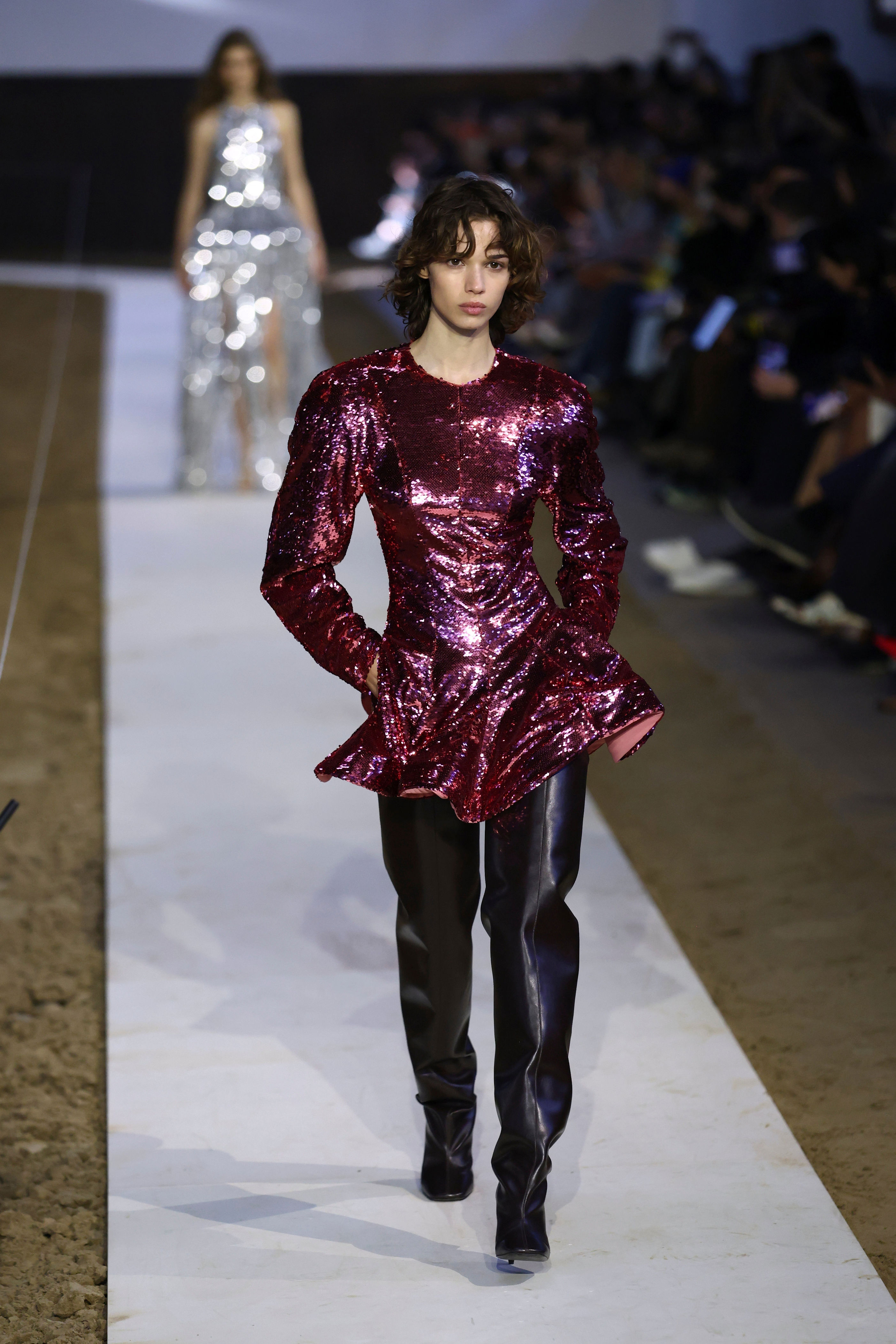 Stella McCartney sends horses down the runway for Paris Fashion Week show