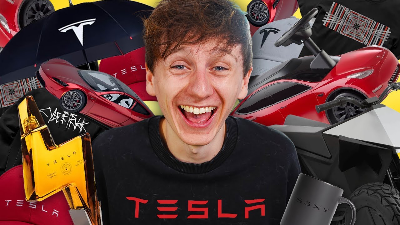 I spent £500 on Tesla’s official merch store
