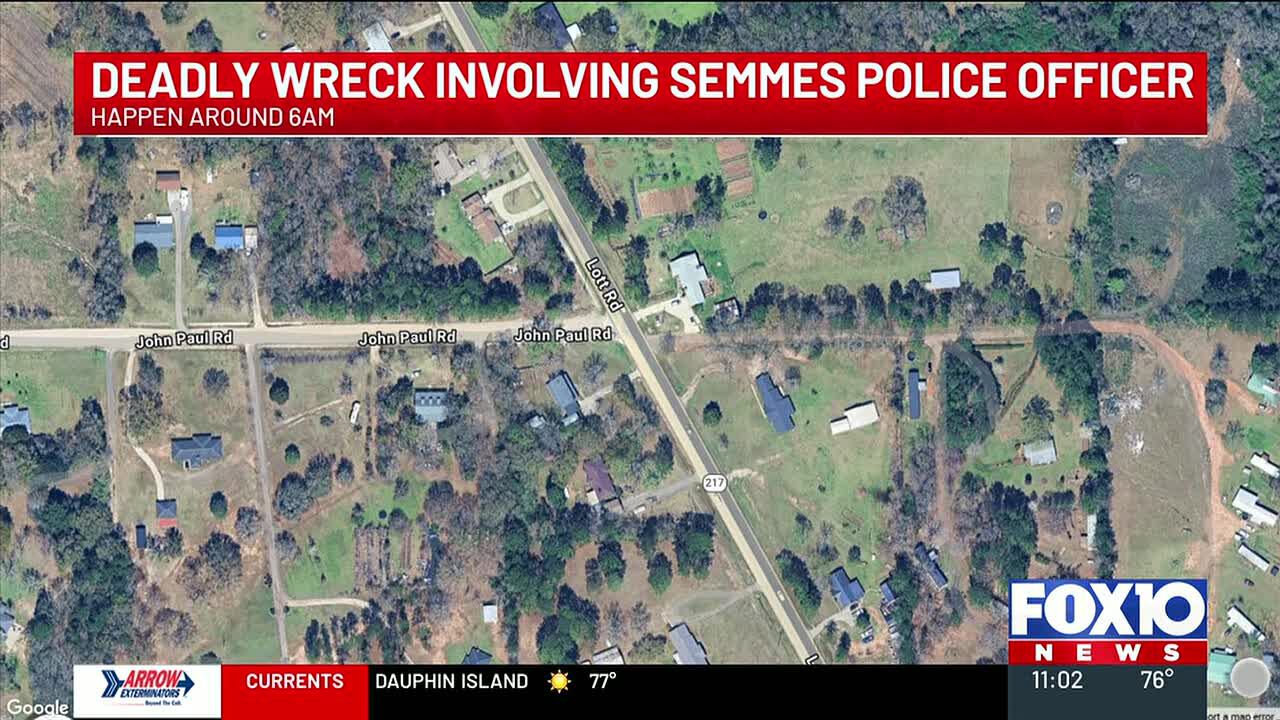 ALEA identifies man killed in wreck that injured Semmes police officer
