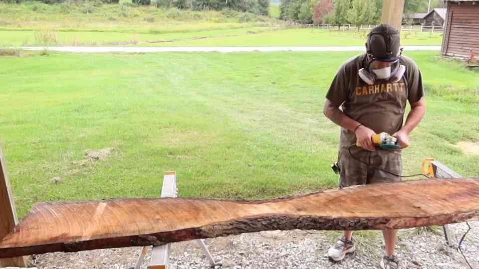 Turning scrap wood into art