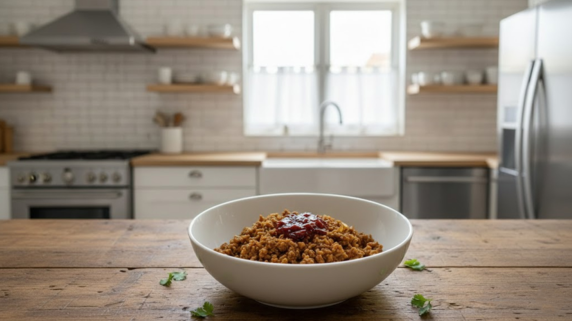How to make savory ground beef bowl