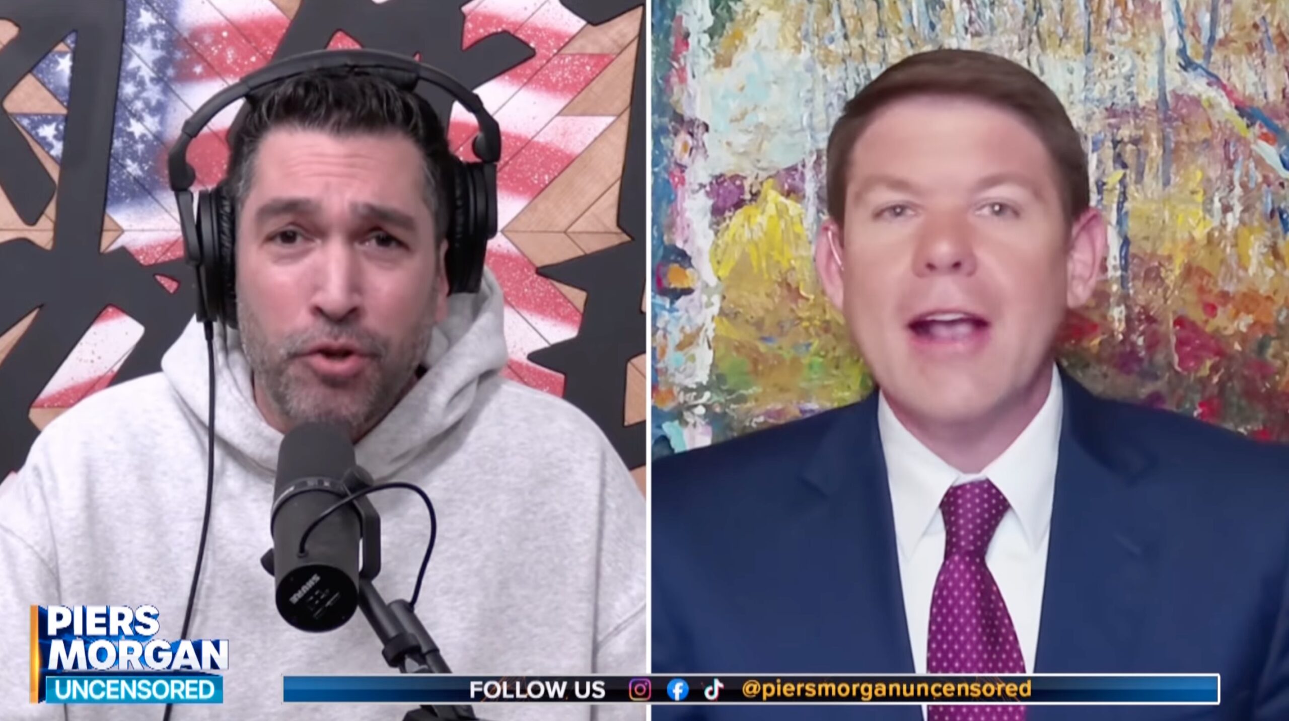 Piers Morgan panel explodes when guest calls US 'arguably the worst ...