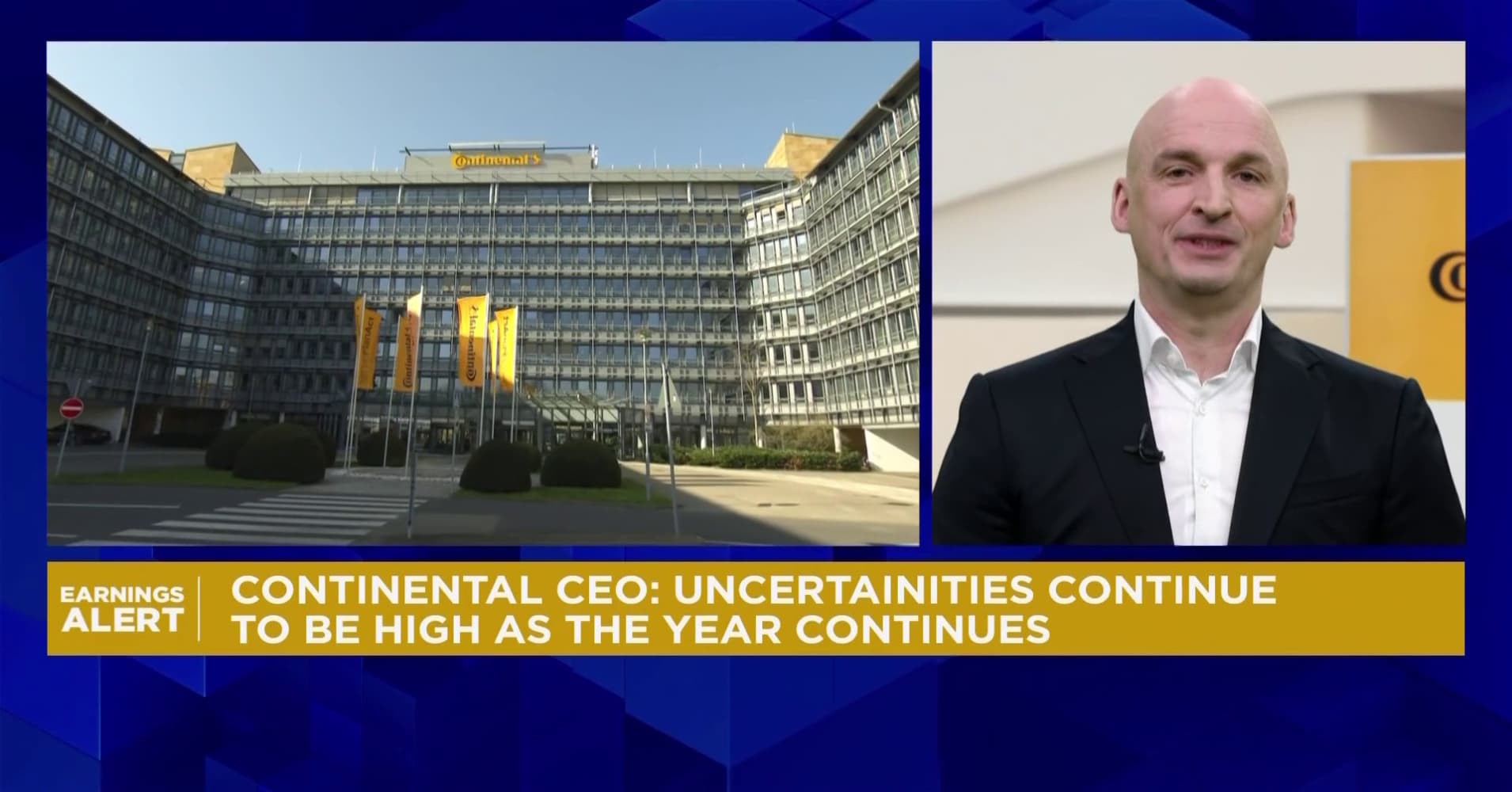 Continental CEO: Tracking raw material costs amid Middle East conflict