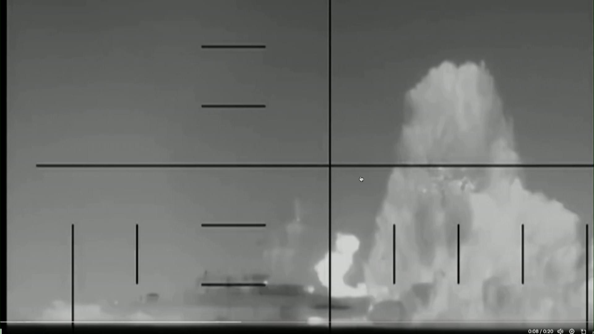 Department of Defense video shows US torpedo attack on Iranian ship