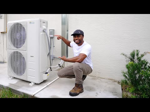 I installed a central AC system step by step! ️