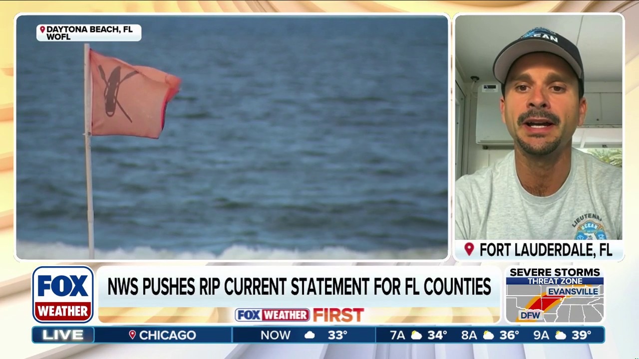 Fort Lauderdale Ocean Rescue Lieutenant David Ochoa joins FOX Weather ...