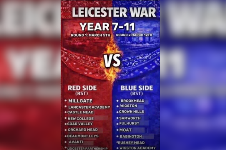 Police issue alert to 17 Leicestershire schools as 'school war' trend ...