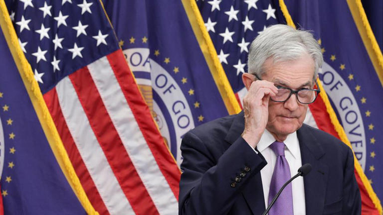 Stocks stumble toward fourth-straight losing week: Dow and Nasdaq near ...