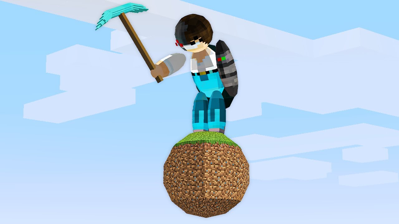 Minecraft, but it's only 1 sphere