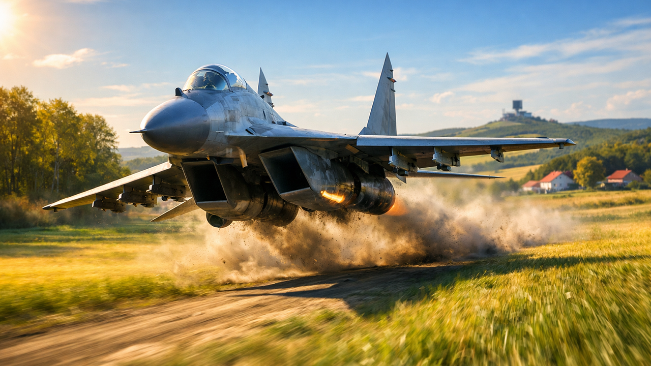 Why Ukrainian fighter jets fly just feet above the ground