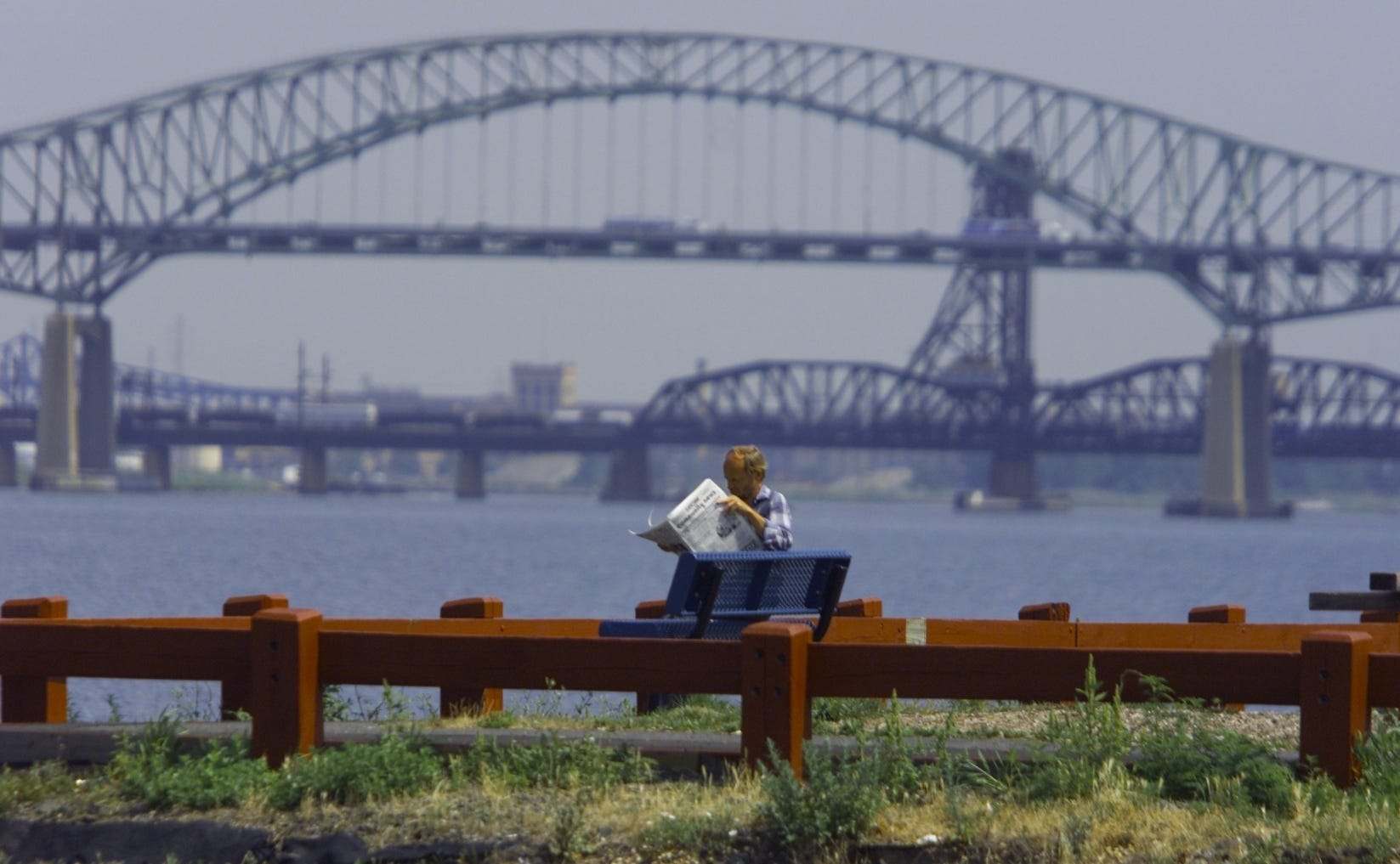 Here's the reaction as Sherrill trims the Newark Bay Bridge project
