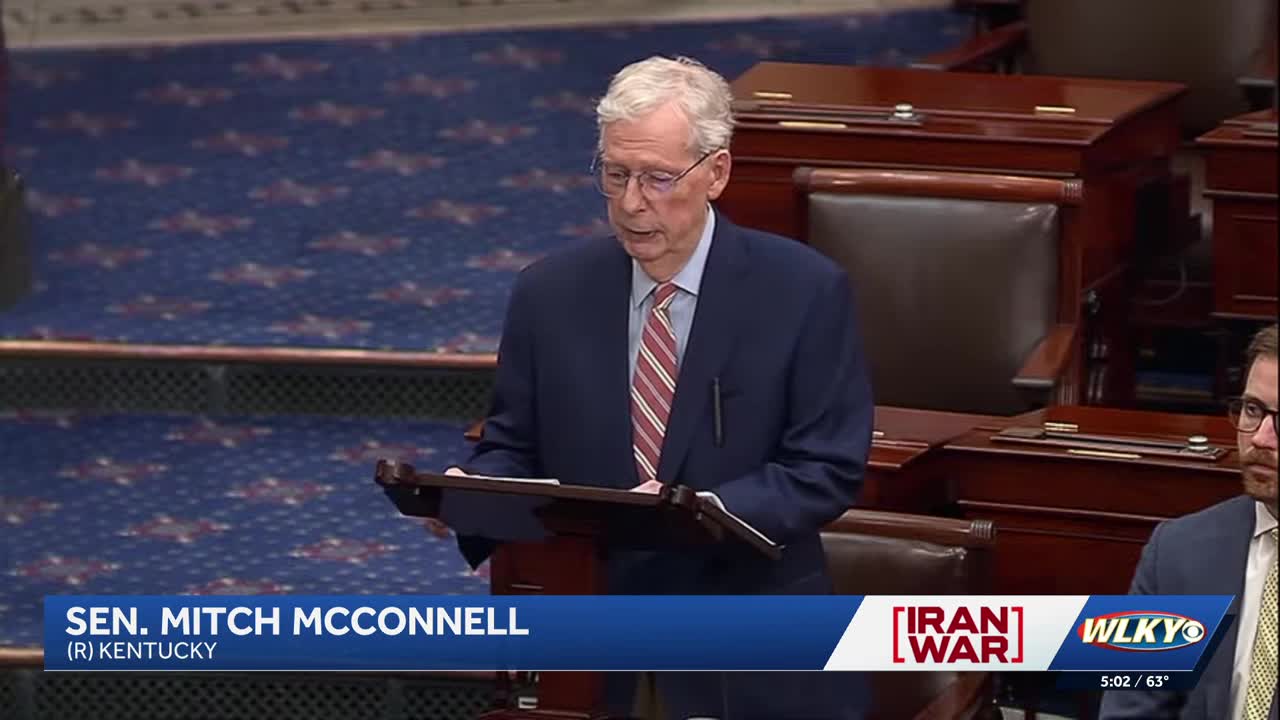 Sen. Mitch McConnell sends warning to President Trump