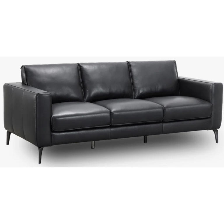 Think black sofas are stuck in the past? Kelly Ripa shows how to ...