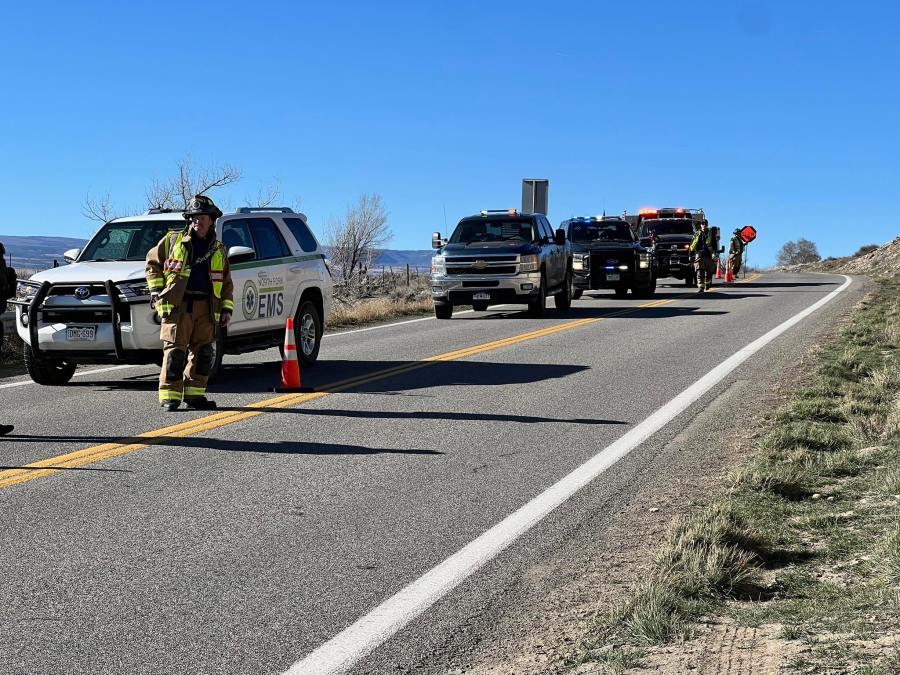 Head-on crash on Highway 133 leaves one person with serious bodily injuries