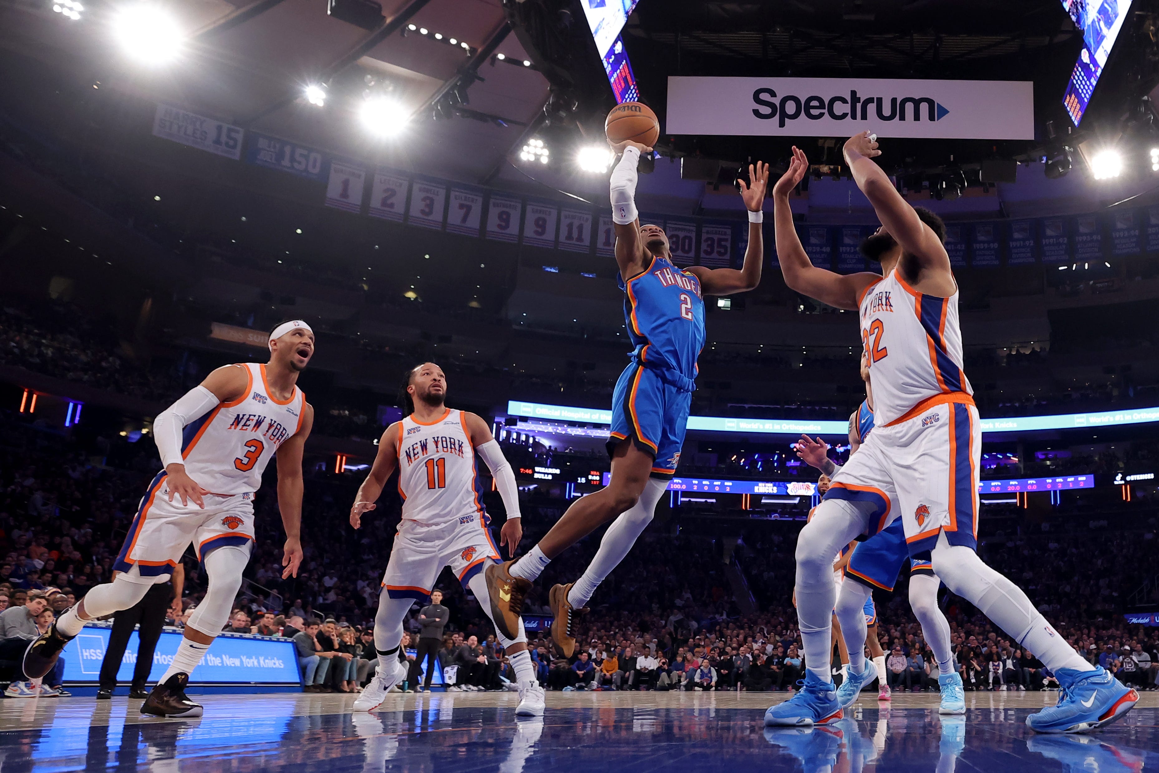 Thunder vs. Knicks: Live updates, highlights for Wednesday's game