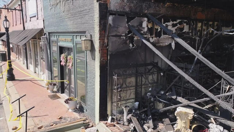 Business owners vow to rebuild after massive downtown Barnesville fire