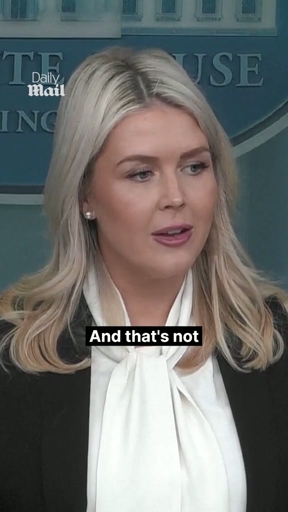 Karoline Leavitt explodes at 'disingenuous' Kaitlin Collins