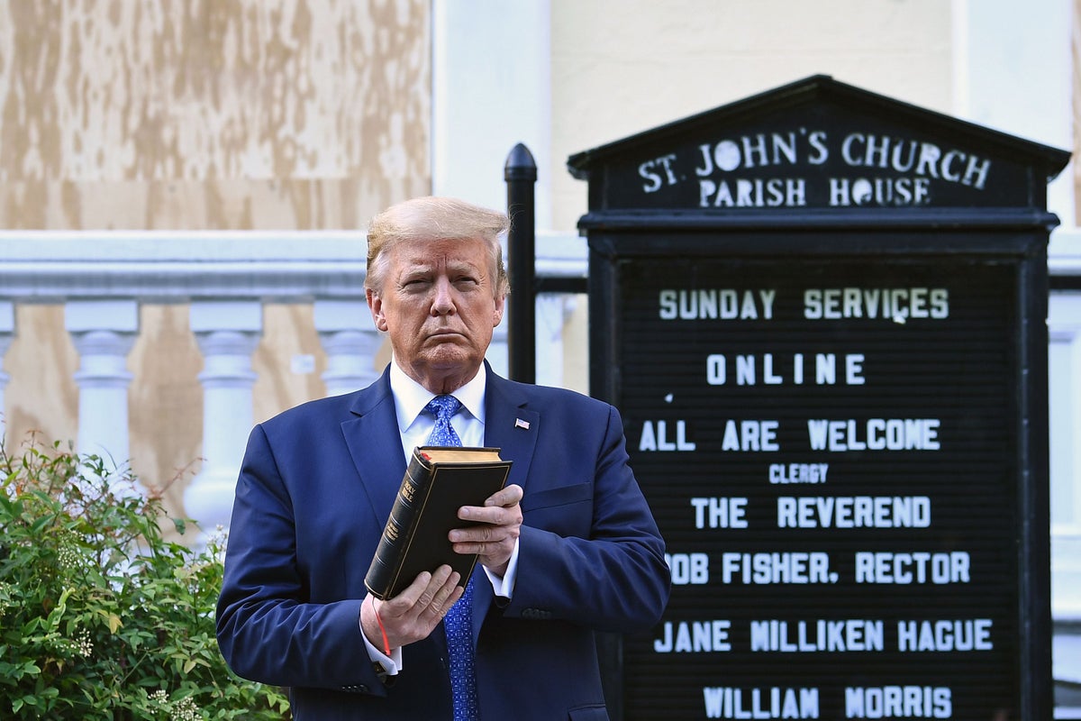 Podcasters pushing idea that Trump is bringing about the Second Coming