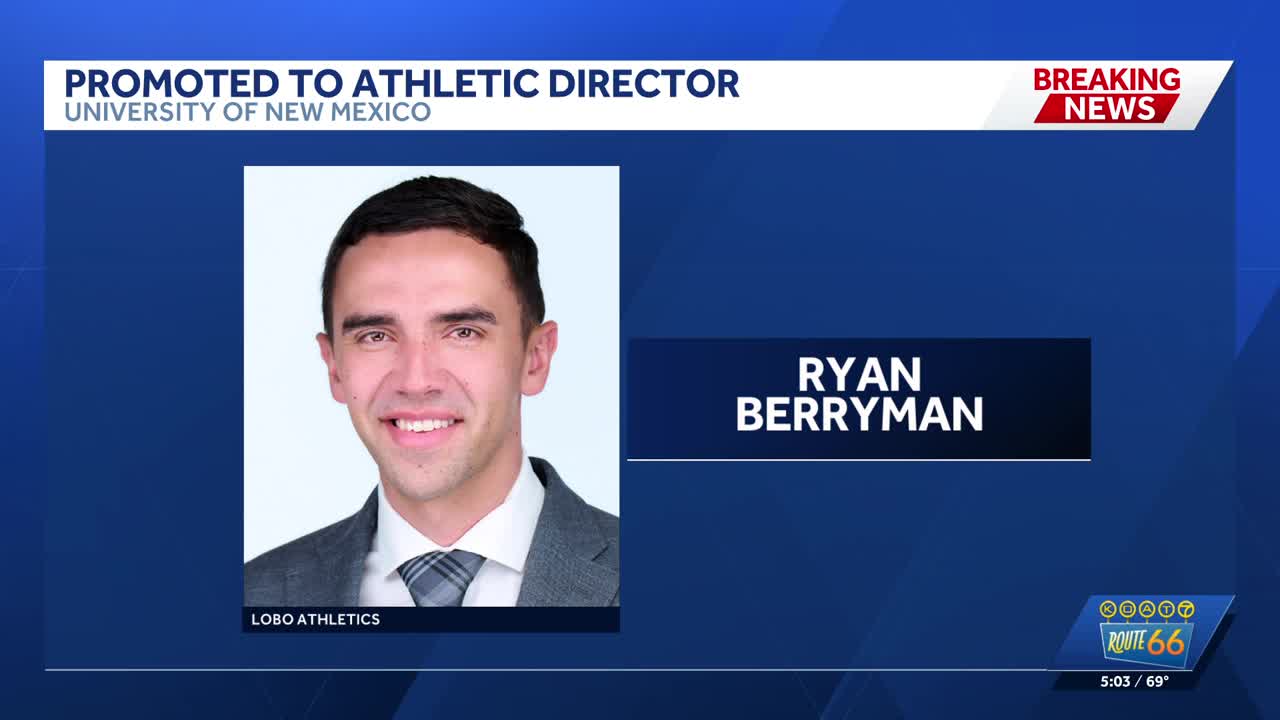 Ryan Berryman named UNM athletic director