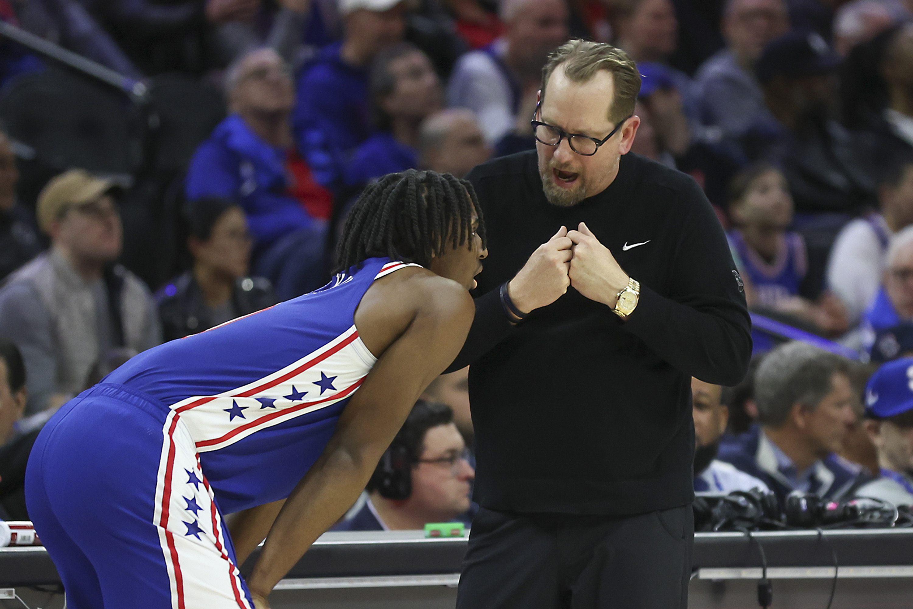 Marcus Hayes: 'No resistance.' 'Soft.' Tyrese Maxey and Nick Nurse ...