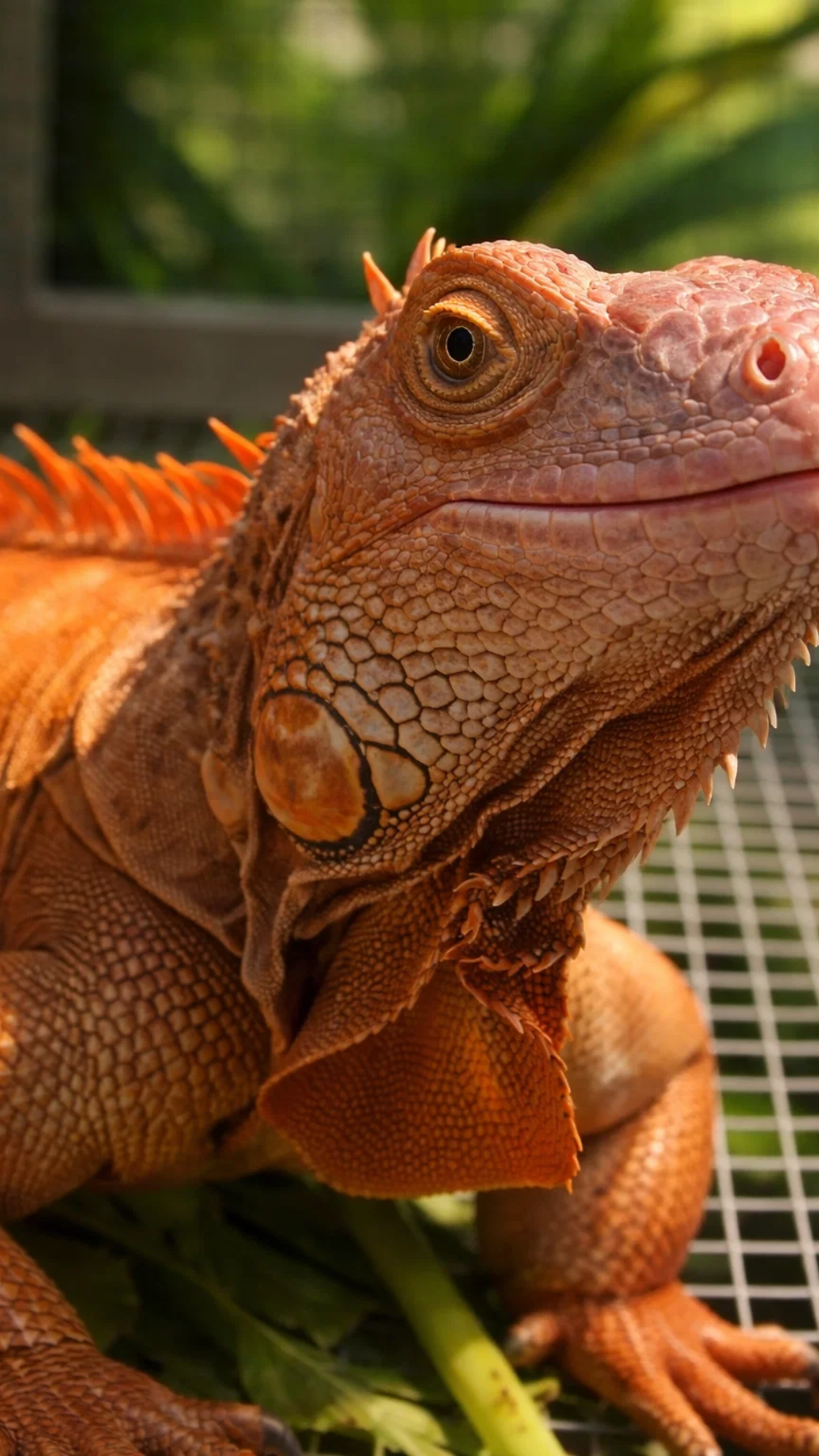 Apa yang membuat reptil peternakan iguana ini begitu unik