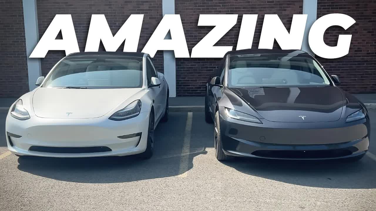 Major upgrade: 2024 Tesla Model 3 (Highland) vs. 2021 Model 3 review