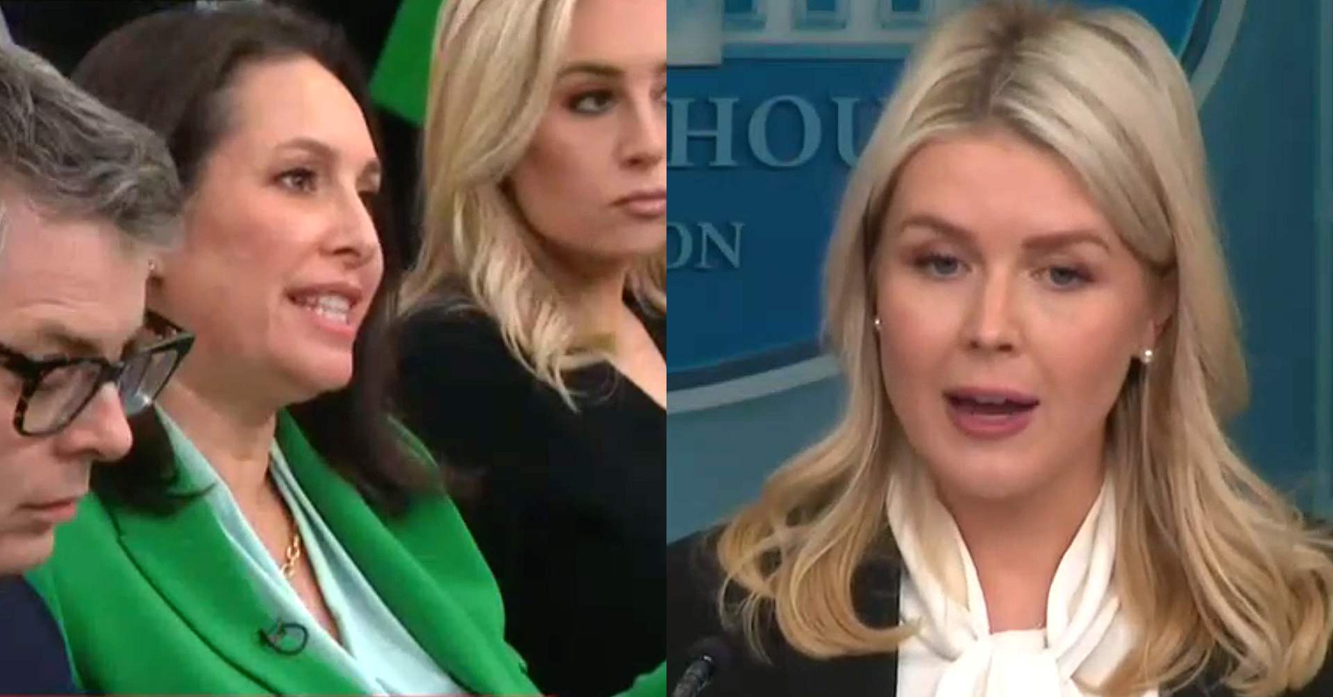Trump spox Leavitt gets snippy with CBS reporter over 'Do not rely on ...
