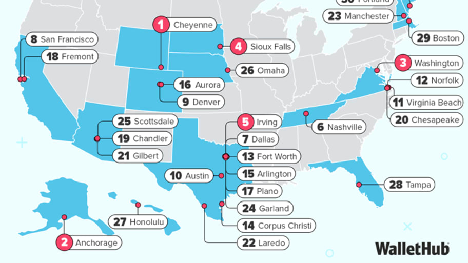 The hardest-working cities in America, ranked
