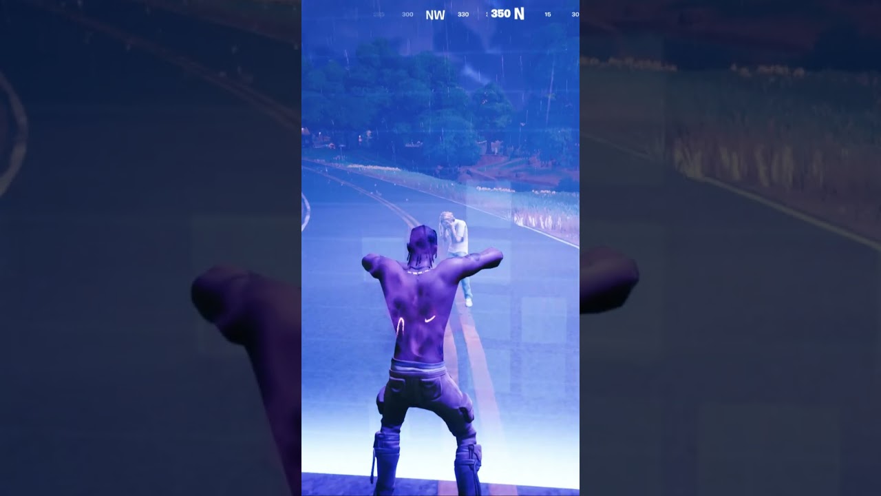 Travis Scott was stuck in storm.. but then! 😳🤯 #shorts