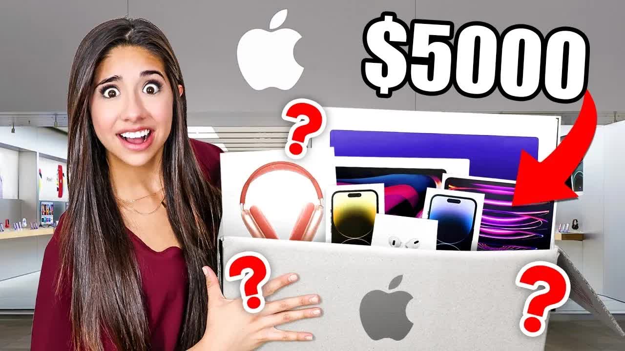 I gave an Apple Store employee $5,000 to make me a mystery box!