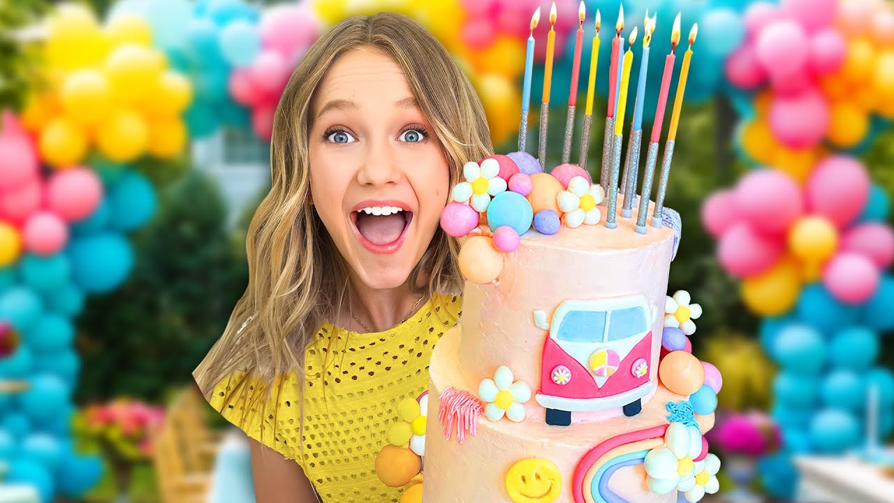 Surprise birthday party for Paisley with friends, dancing, and special ...