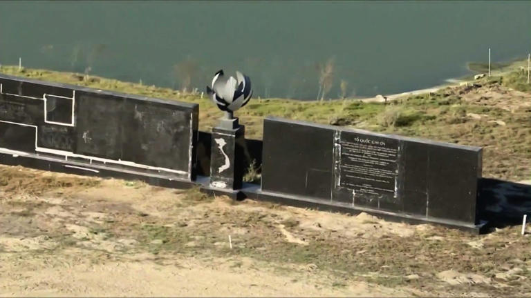 Crews tear down unfinished Orange County memorial for Vietnam War ...