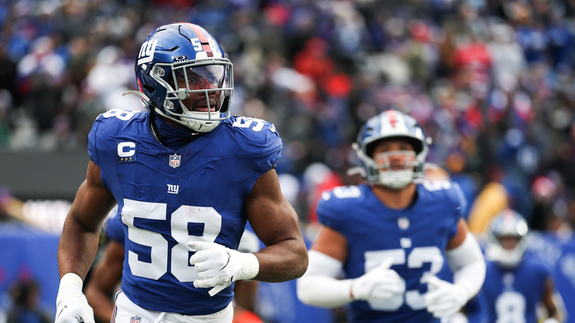 Giants officially release Bobby Okereke