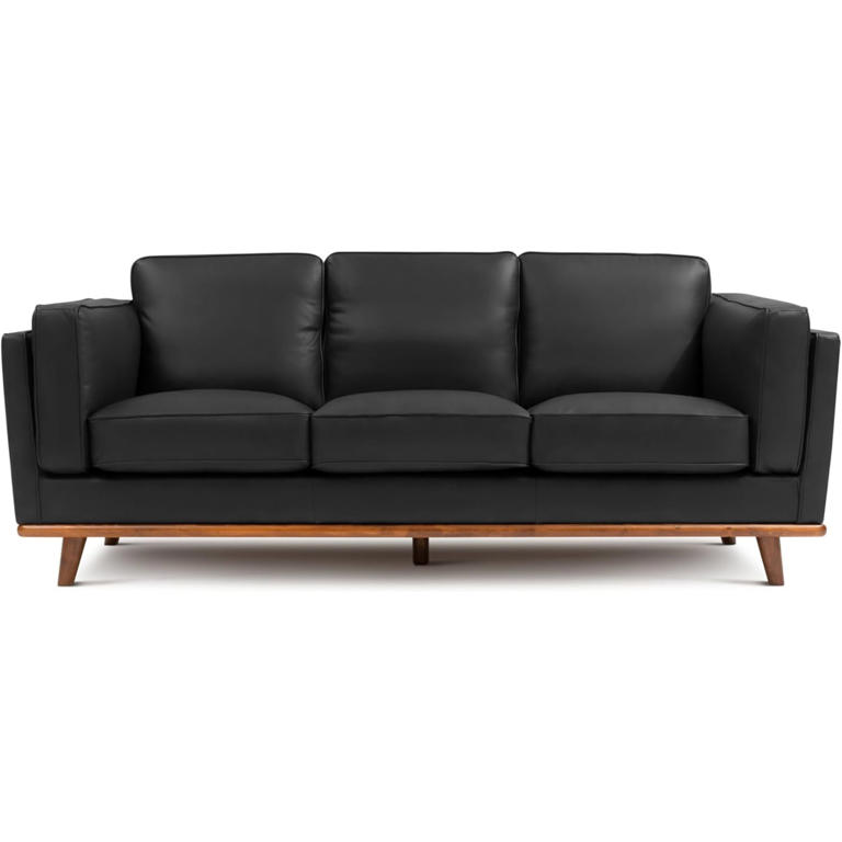 Think black sofas are stuck in the past? Kelly Ripa shows how to ...