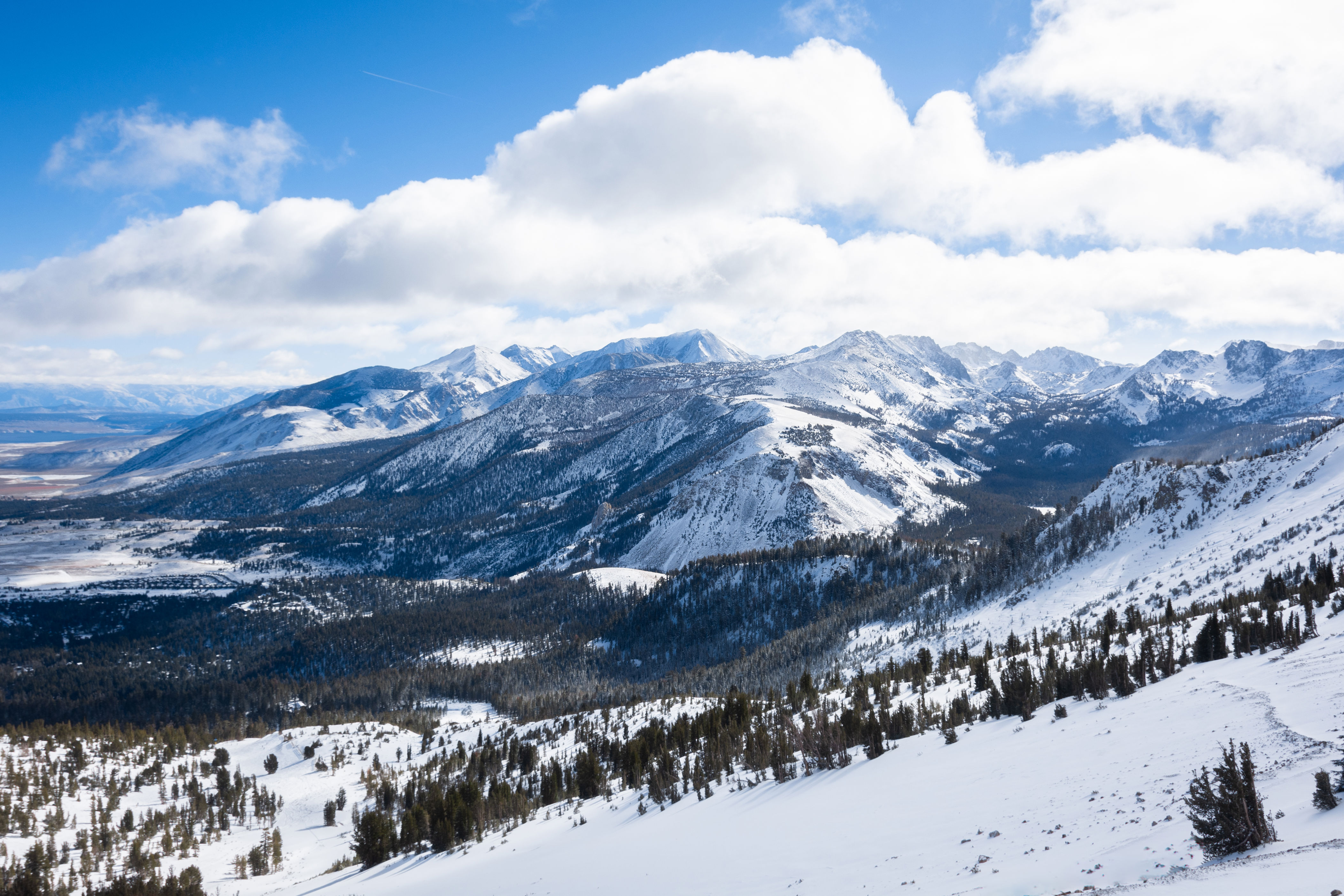 California snow levels compared to last year as officials issue warning