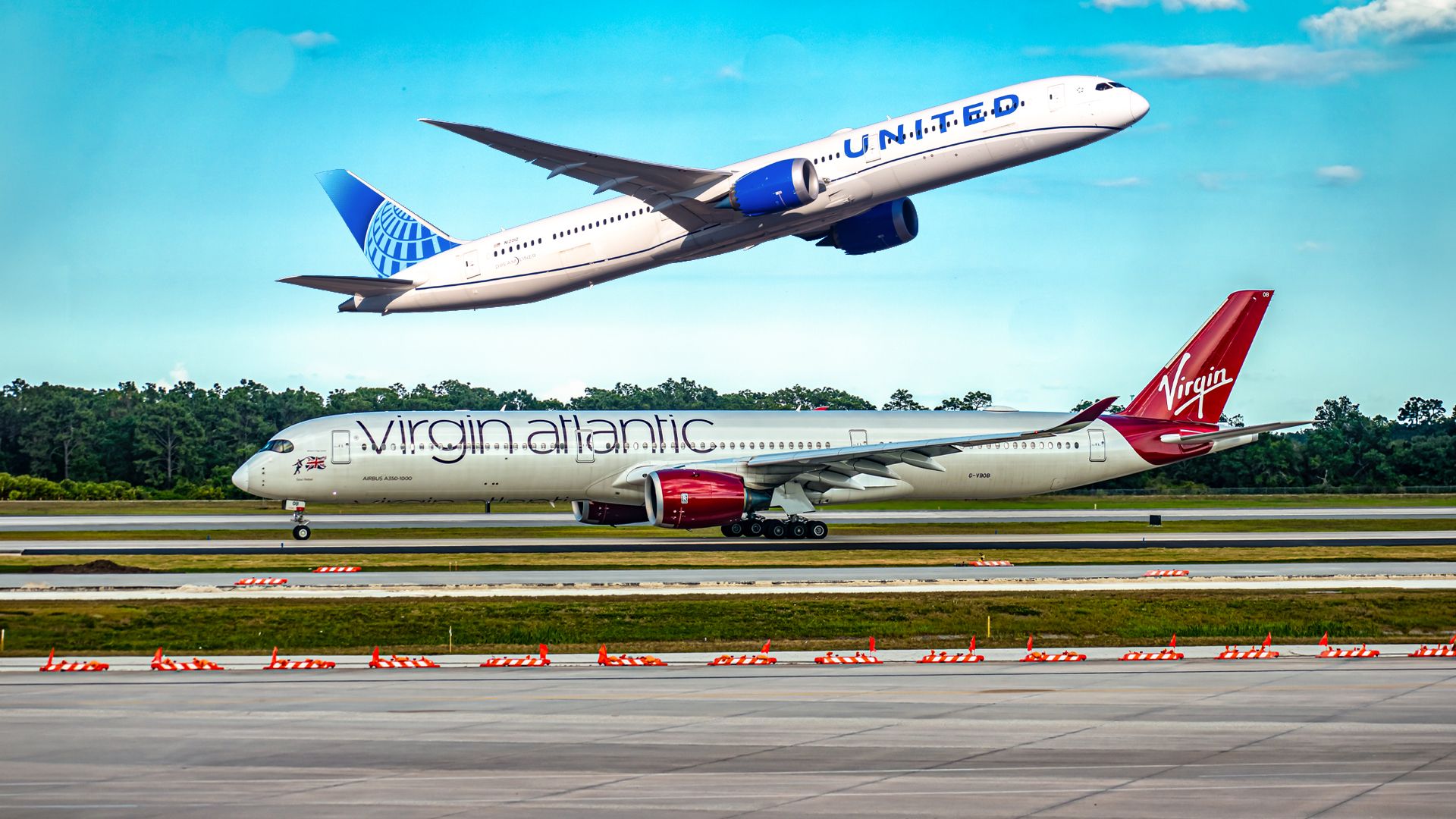 Here’s how much bigger the Airbus A350-1000 is compared to the Boeing ...