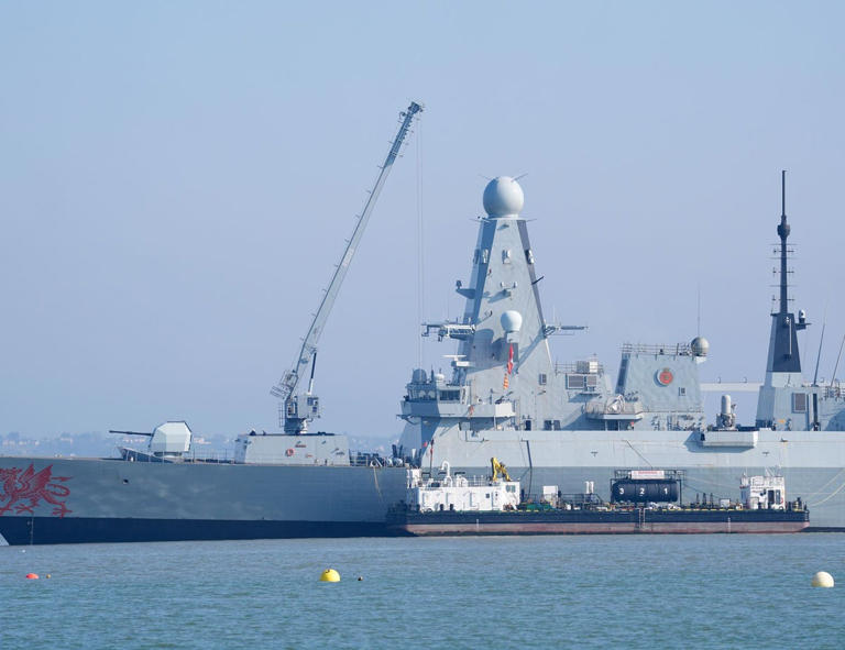 HMS Dragon won’t sail to Cyprus until next week as Iran war spirals