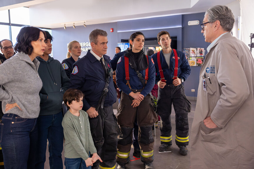 Behind-the-scenes of the 2026 One Chicago crossover: "It's insanity ...