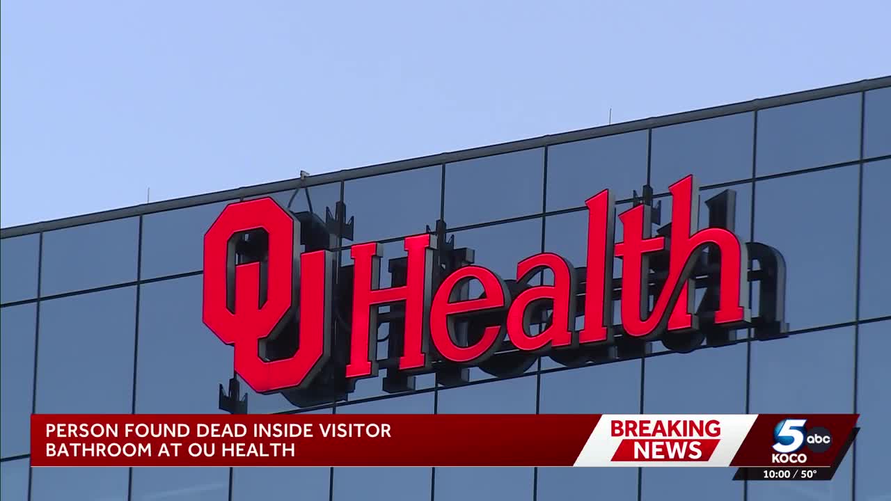 Person found dead inside visitor bathroom at OU Health