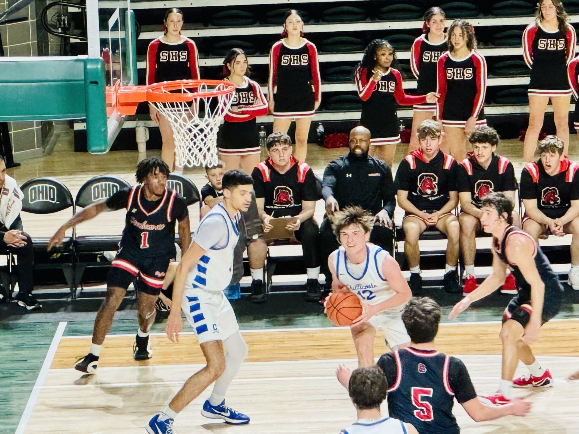 Chillicothe boys basketball's district title run ends in loss