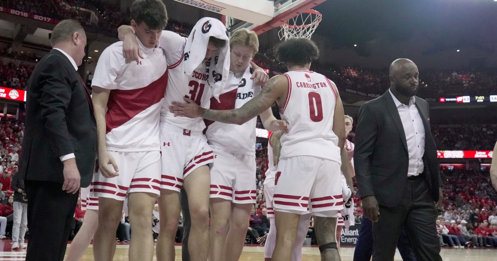 Greg Gard provides injury update on forward Nolan Winter