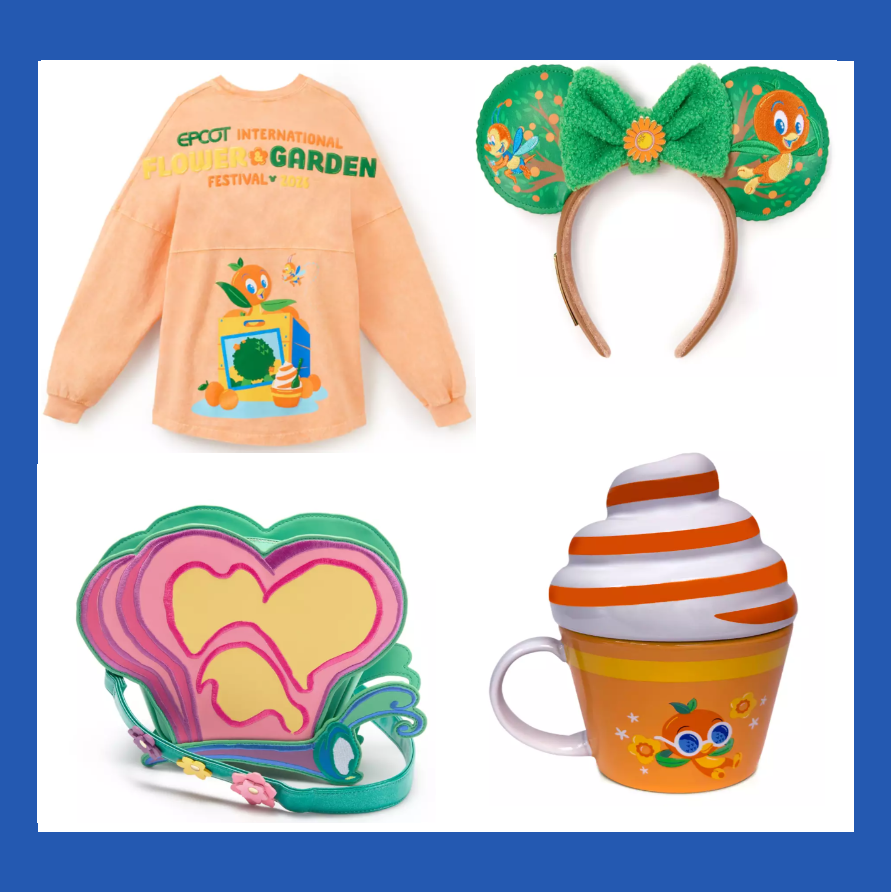 Select EPCOT Flower & Garden Festival merchandise now available on the ...